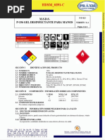 Ficha de Seguridad Silica Gel | PDF | Toxicidad | Residuos