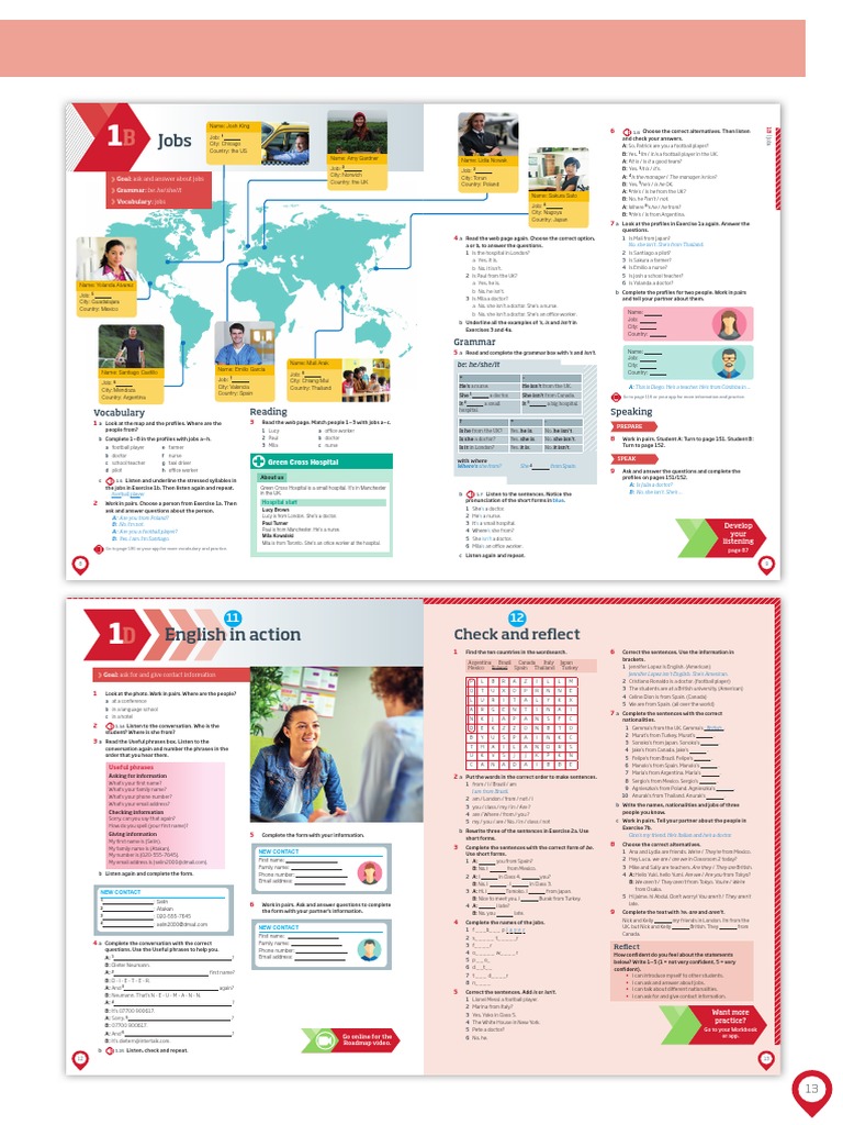 Roadmap A1 TB - p006 | PDF | Cognitive Science | Human Communication