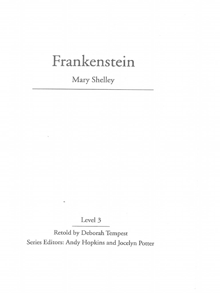 Frankenstein | PDF