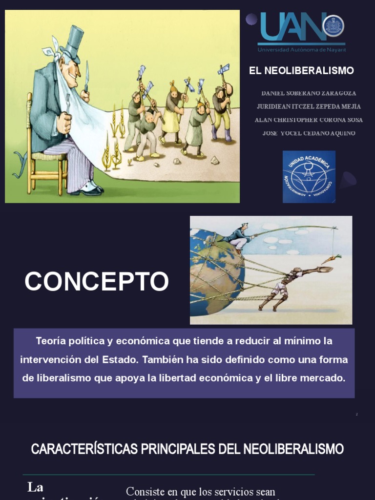 Neoliberalismo: Conceptos y Características | PDF | Neoliberalismo ...