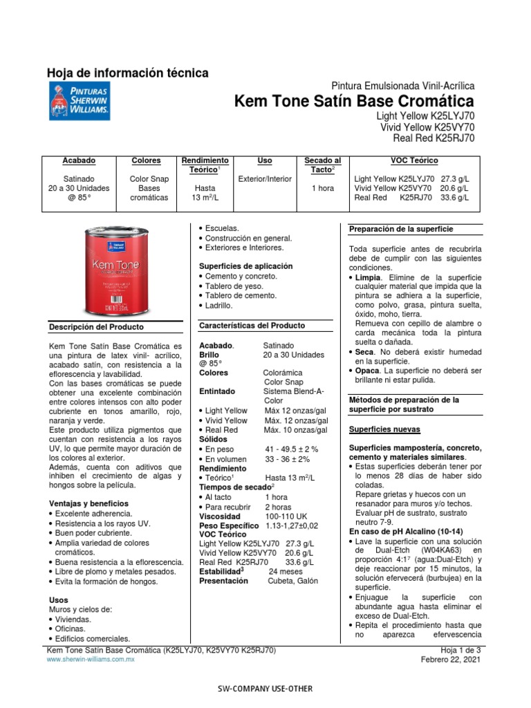 K25 Kem Tone Satin Bases Cromáticas | PDF | Pintar | Cepillo