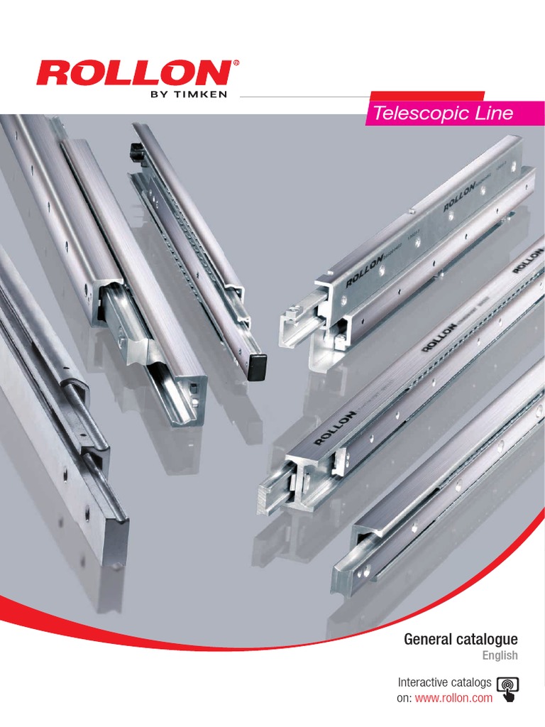 Telescopic Line EN | PDF | Actuator | Bearing (Mechanical)