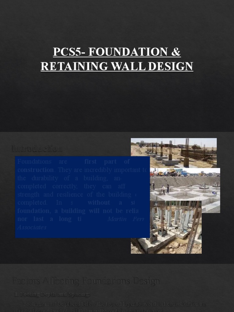 Lecture 1 Download Free Pdf Deep Foundation Foundation Engineering