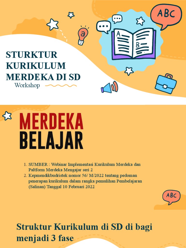 Ppt Struktur Kurikulum Merdeka | PDF