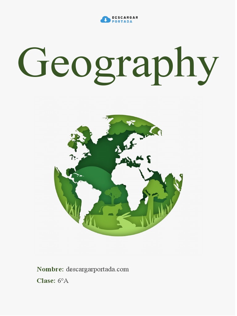 Portada Geography Green World | PDF