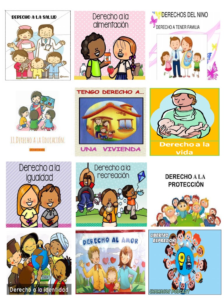 Derechos De Los Niños Pdf