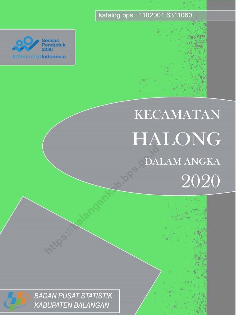 Kecamatan Halong Dalam Angka 2020 | PDF