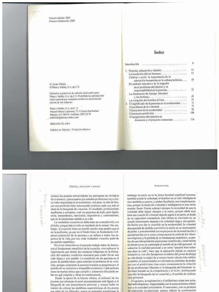 EyE Persona Educacion y Destino Javier Vilchis | PDF