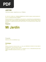 Libro Mi Jardin Edicion | PDF