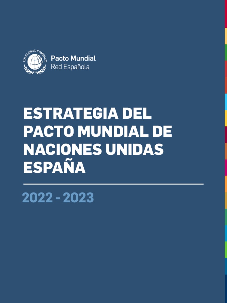 Estrategia Pacto Mundial Espa A | PDF | Naciones Unidas | Relaciones ...
