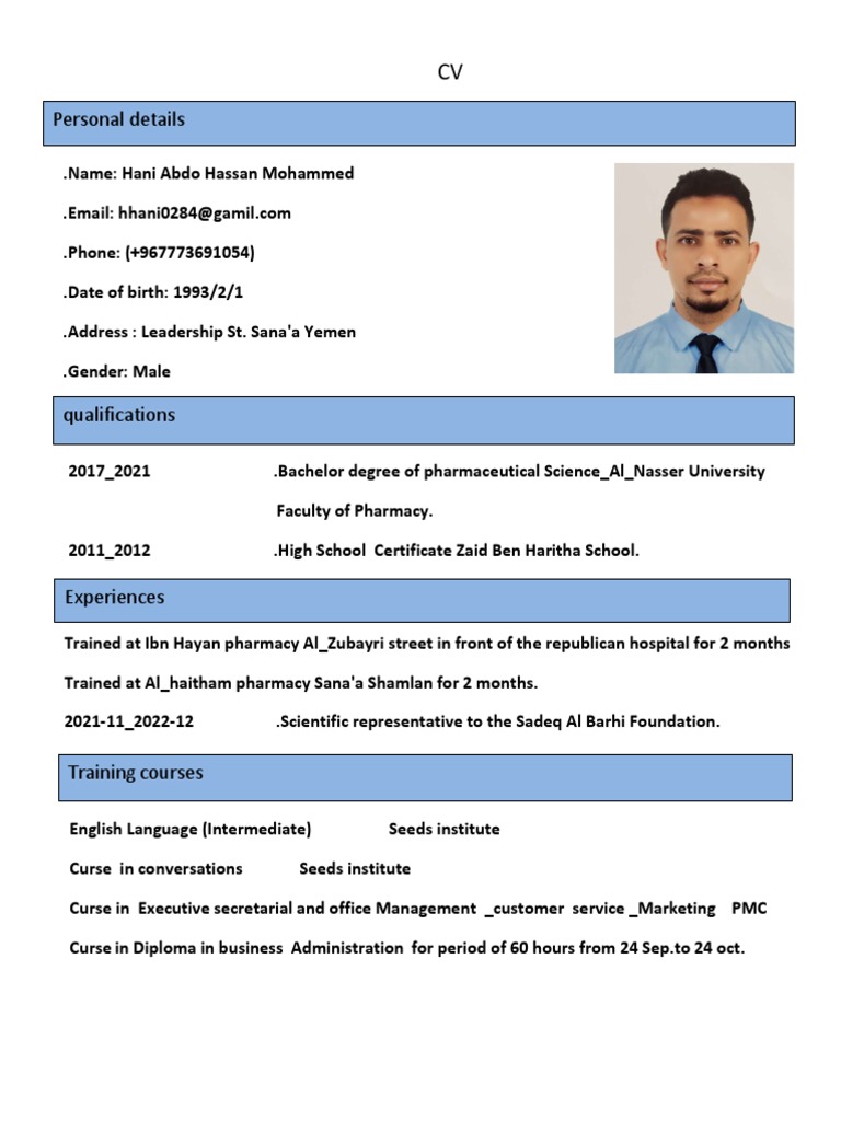 Hani Hassan 2023 New | PDF