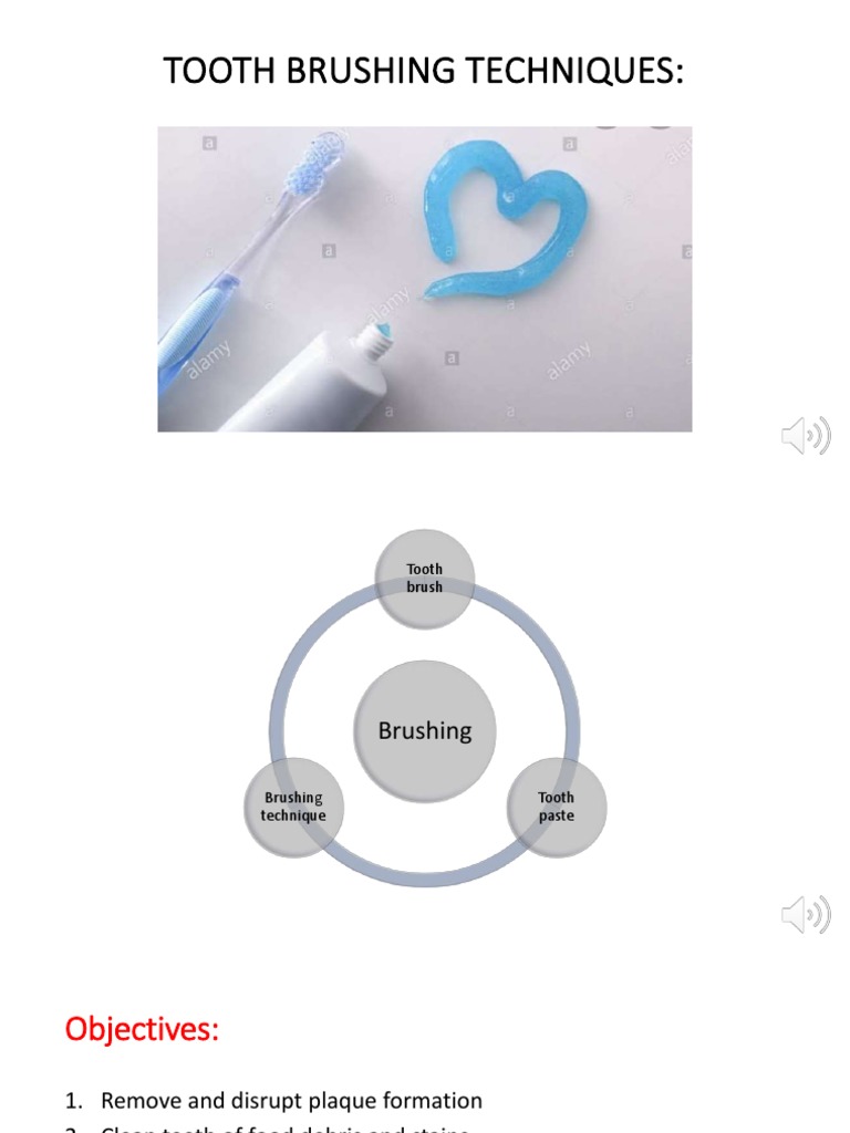 Tooth Brushing Techniques | PDF