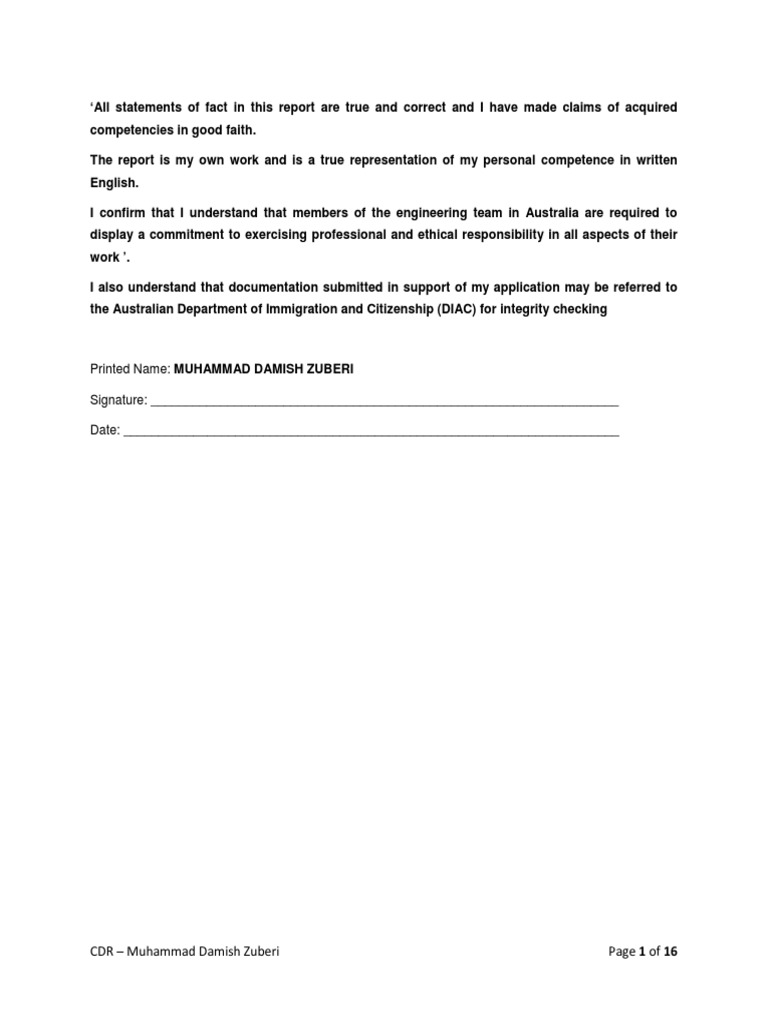 CDR - Damish - 230223 - 223031 | PDF | Boiler | Welding