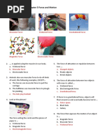 Physics Worksheet For Grade 9 | PDF | Collision | Force