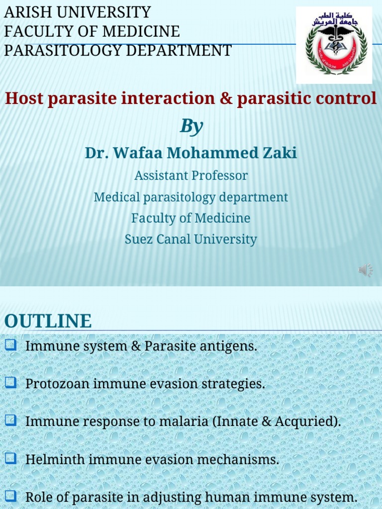 Host-Parasite Interaction Insights | PDF | Immune System | Parasitism