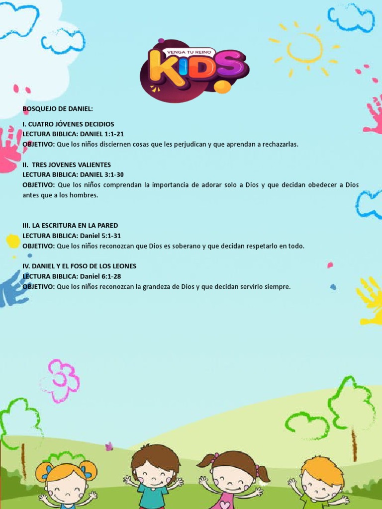 Bosquejo de Daniel | PDF