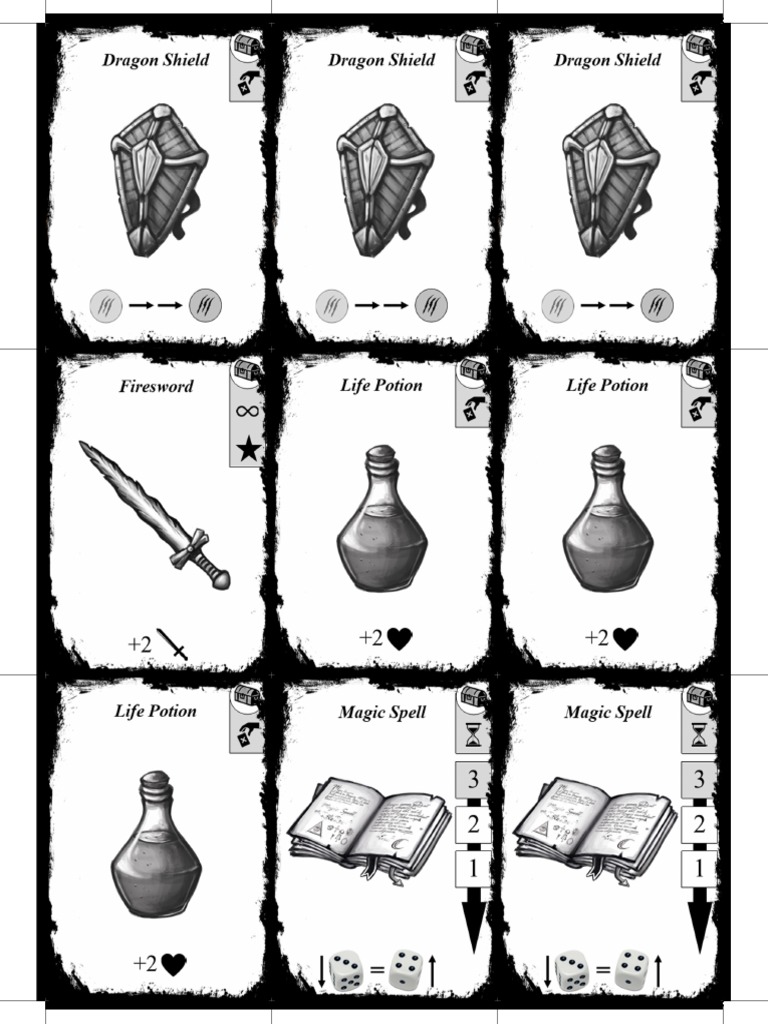 MicroDungeon Cards | PDF