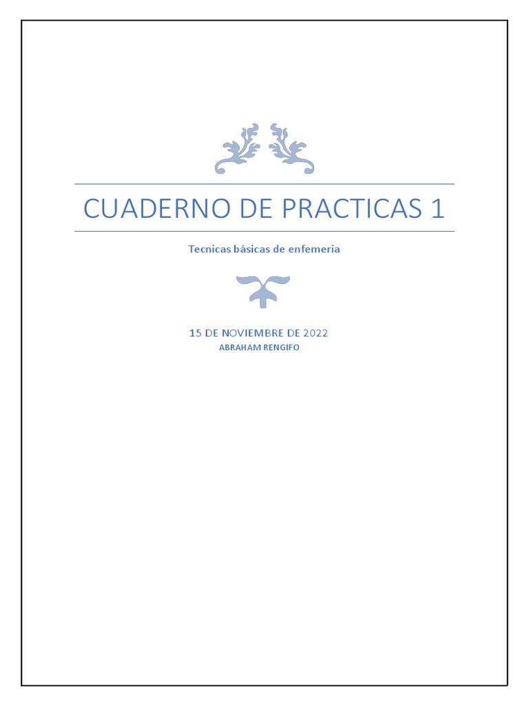 Cuaderno de Practicas 1er | PDF