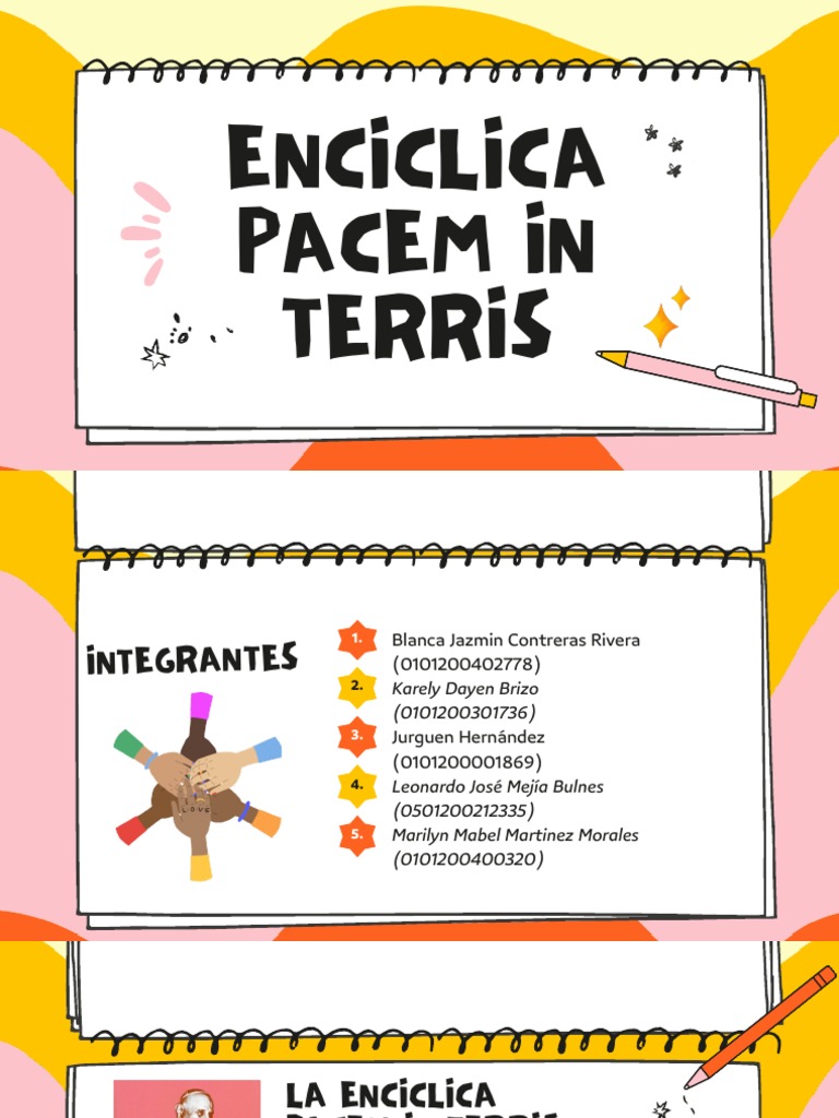 Enciclica Pacem in Terris | PDF | Moralidad | Bien común