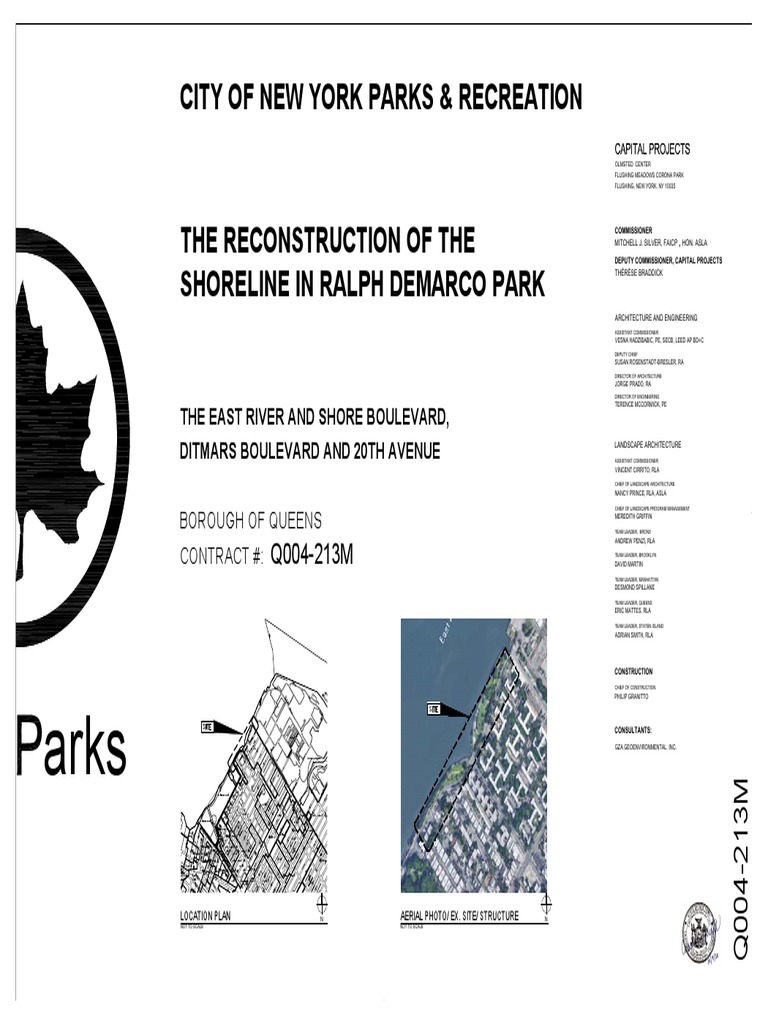 NYC PARKS - DeMarco Park Drawings | PDF | New York City | New York ...