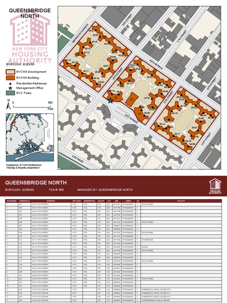 Queensbridge North Housing Overview | PDF | Freight Transport | Address ...