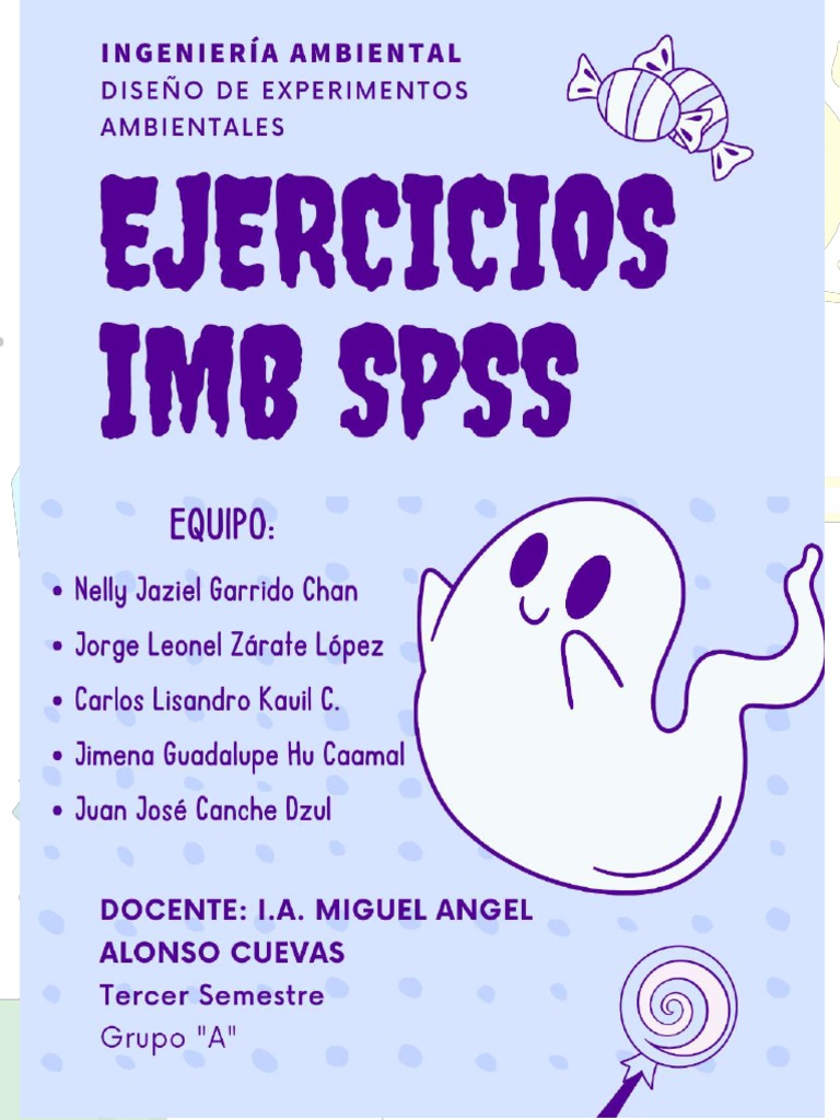EJERCICIOS IMB SPSS (1) Tema 3 Diseño Experimental | PDF | Análisis de variación | Experimentar