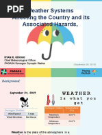 Sample Weather Report Script | PDF | Monsoon | Rain