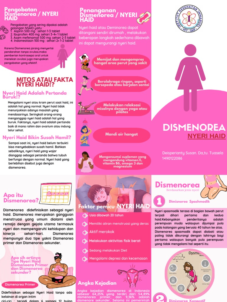 Leaflet Dismenore Deisperianty S. D Tuasela - 1490122086 - ppn29 | PDF