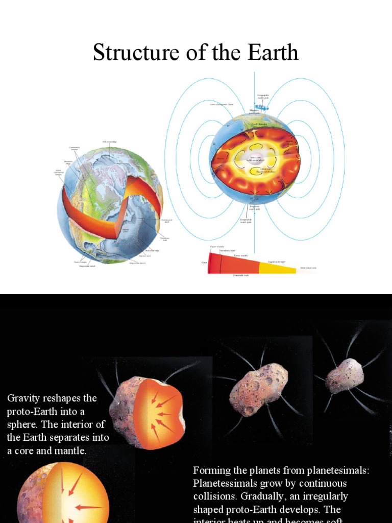 Structure of The Earth | PDF | Planetary Core | Earth