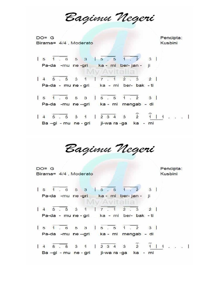 Bagimu Negeri | PDF