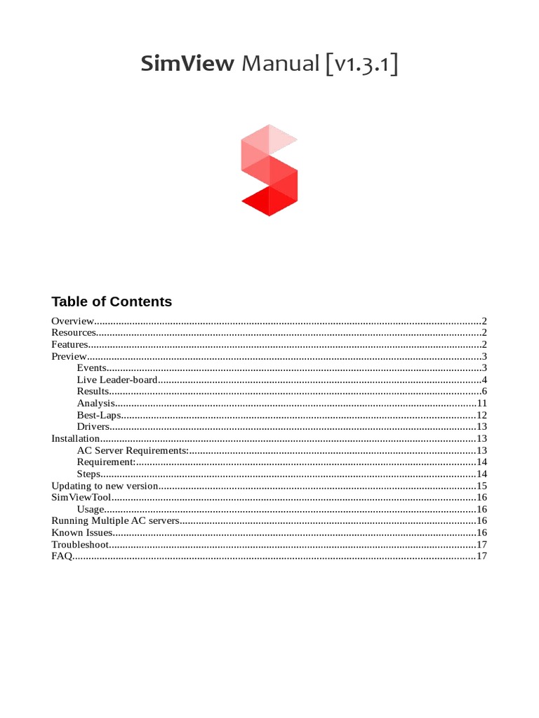 SimView Manual | PDF | My Sql | Computer File