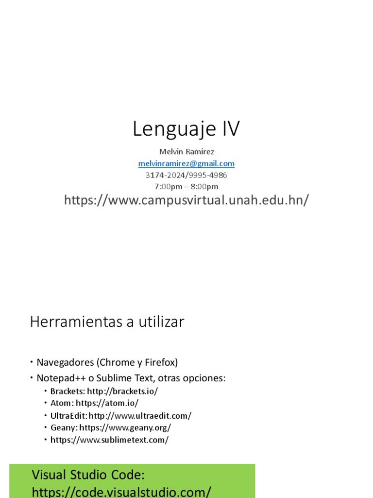 Ejercicios Html Pdf 