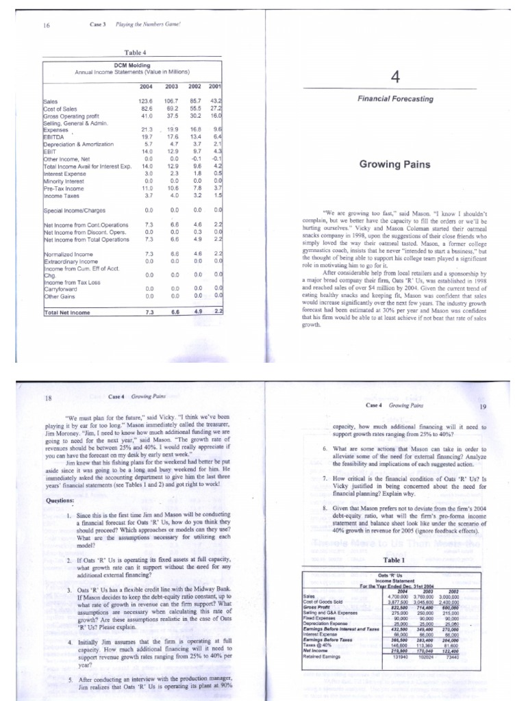Case 4 - Growing Pain | PDF