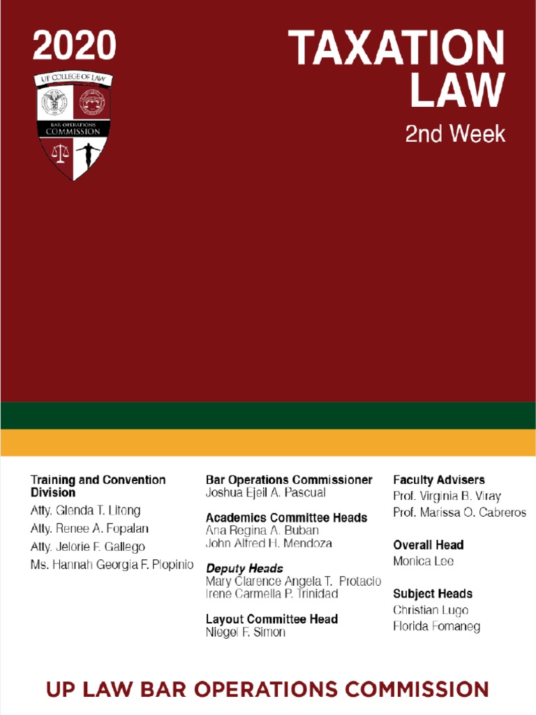 Up Tax Notes | PDF | Taxes | Value Added Tax