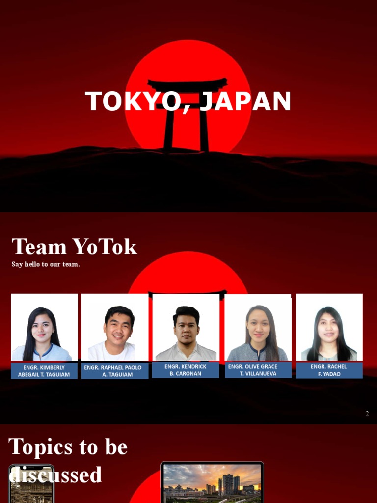 Tokyo Final | PDF | Tokyo | Infrastructure