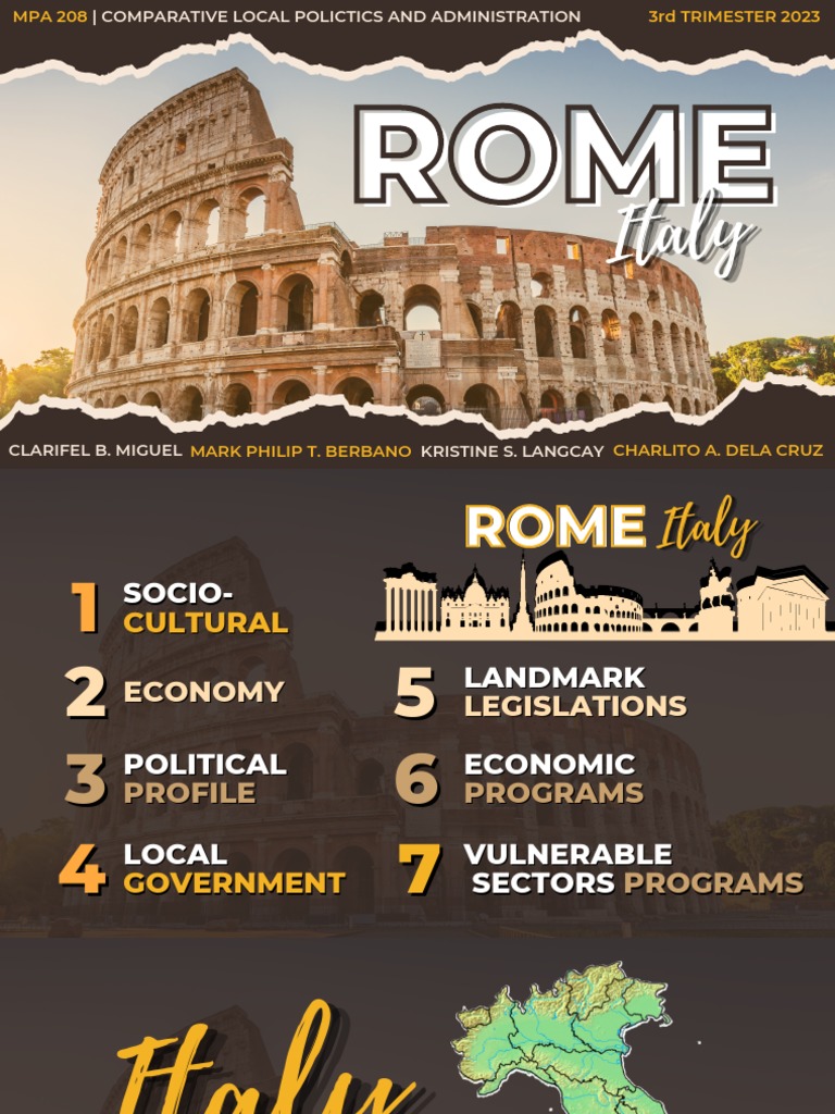 Rome's Socio-Cultural and Economic Overview | PDF | Roman Law | Tourism
