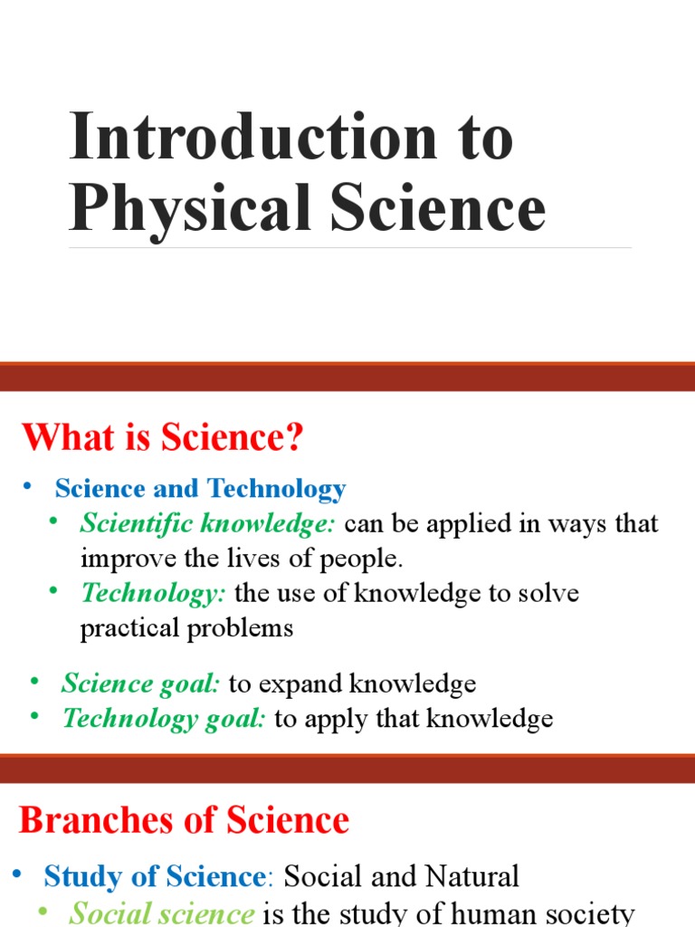 Intro Physcie | PDF | Science | Physics