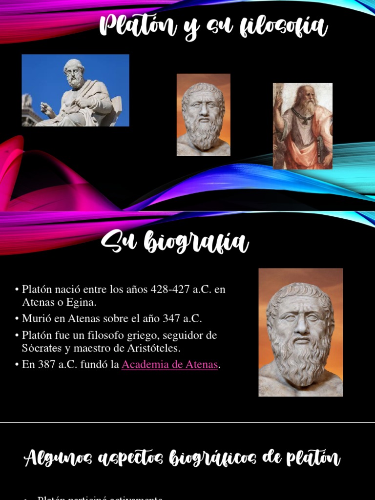 Platón y Su Filosofía | PDF | Filosofía