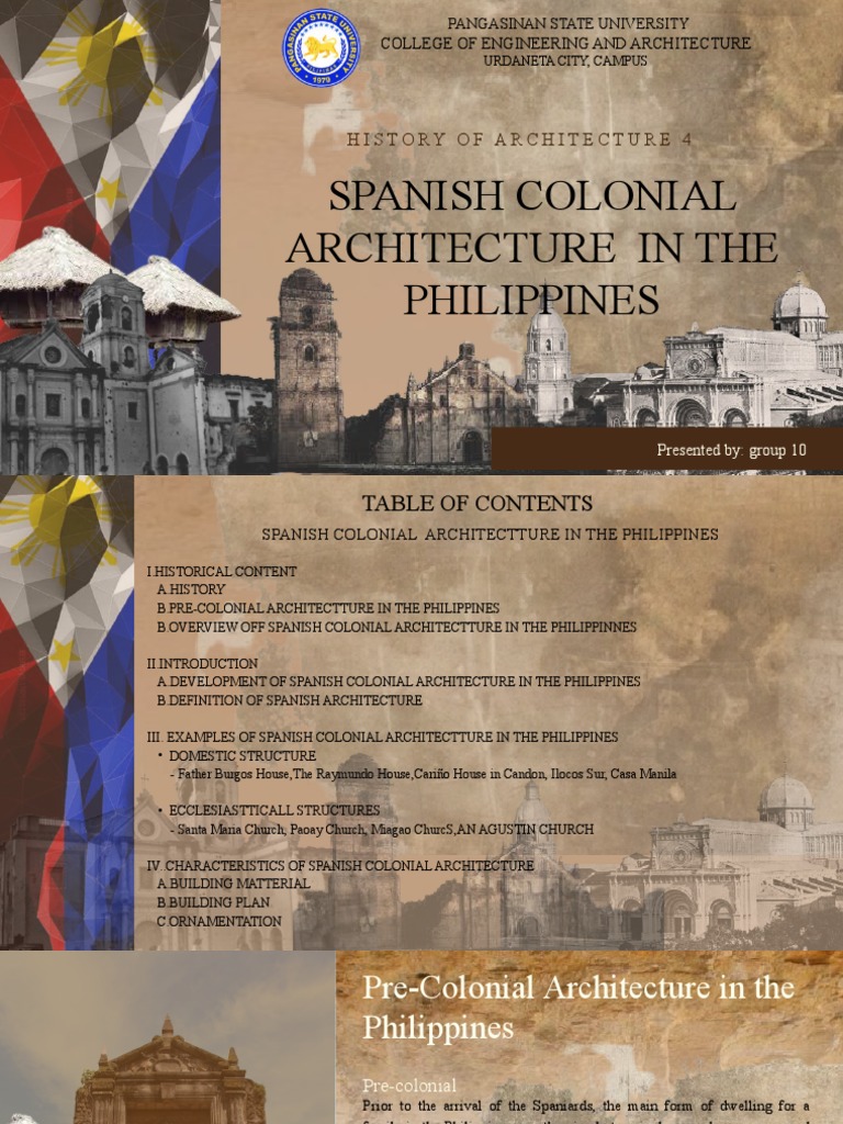 Spanish Colonial Architecture in the Philippines | PDF | Philippines ...