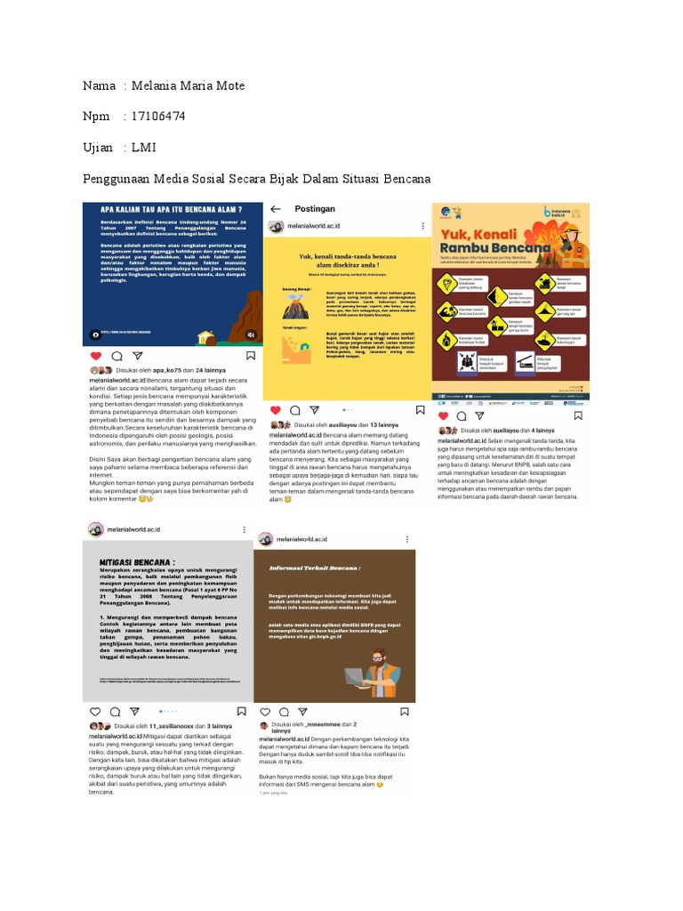 Lmi Uas 22 - Melania Maria Mote - 171006474 | PDF