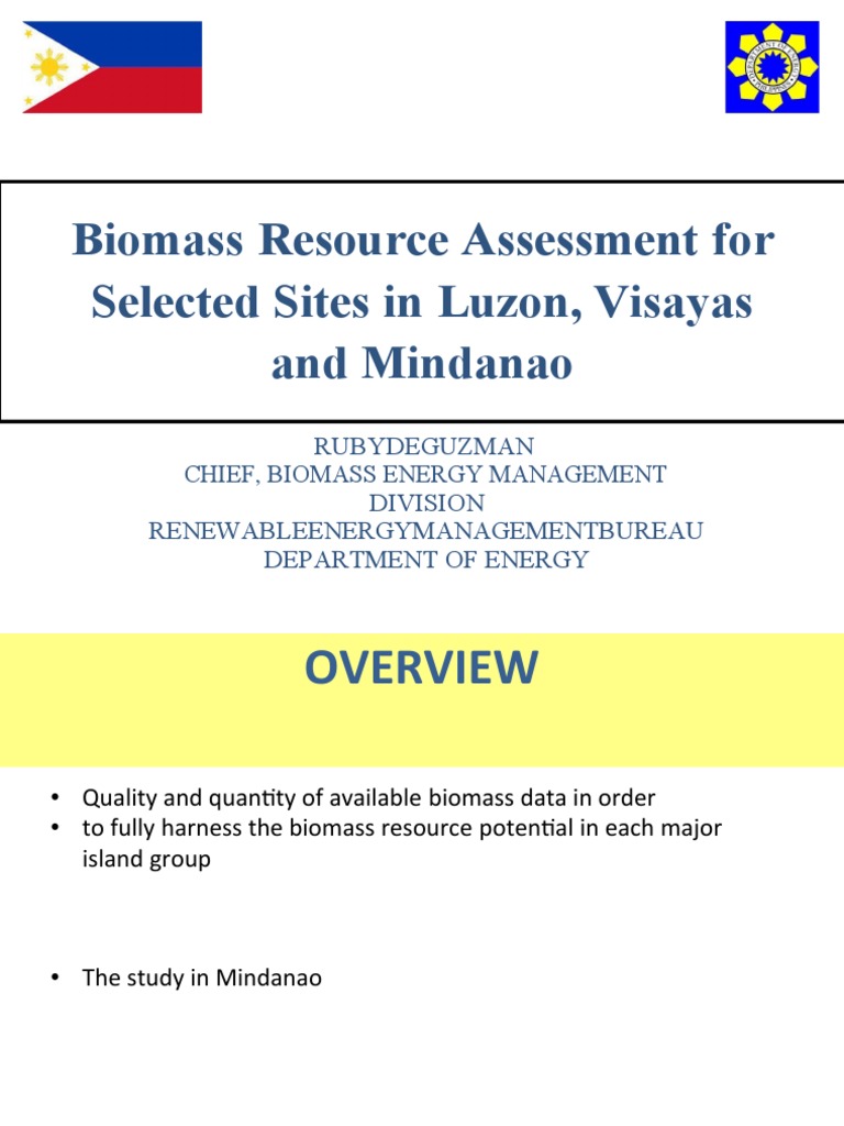 Biomass Resource Assessment in the Philippines | PDF | Sustainable ...