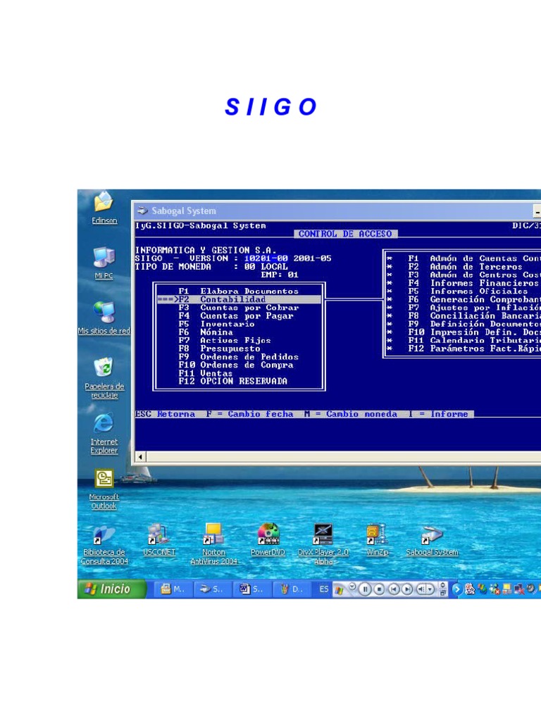 Manual de SIIGO | PDF | Programa de computadora | Programación