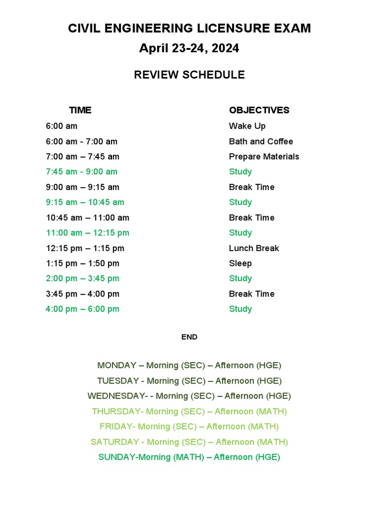 Schedule Cele Board Exam | PDF