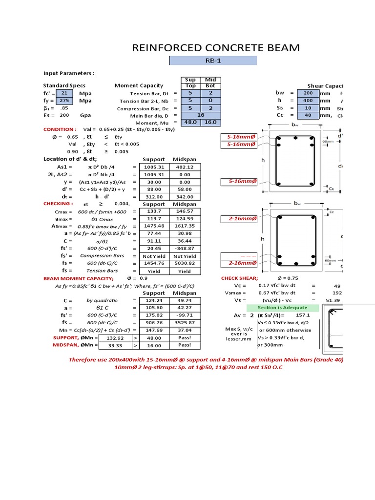 BEAM V3 | Download Free PDF | Beam (Structure) | Building Engineering