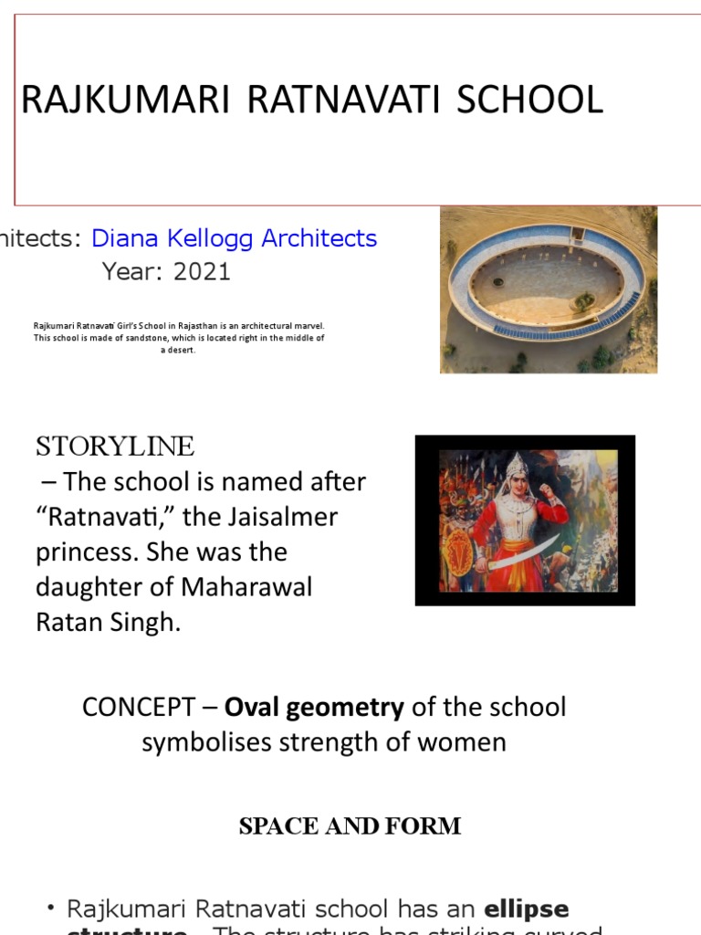 The Rajkumari Ratnavati Girls School | PDF