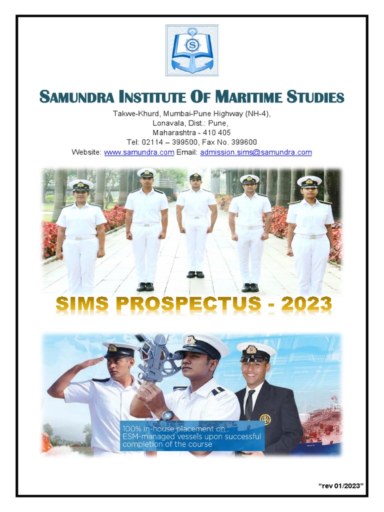 Samundra Institute of Maritime Studies Overview | PDF | Ships ...