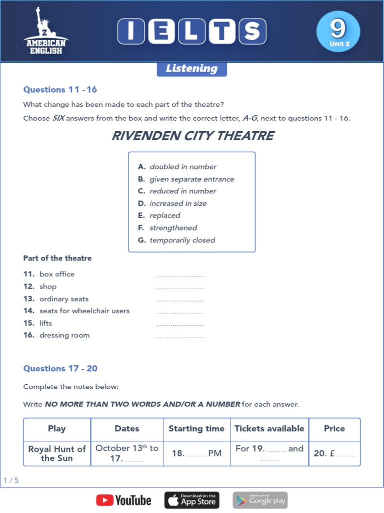 IELTS - Unit 02, Lesson 09 (Simulation Test) | PDF | Wind Power | Wind Farm