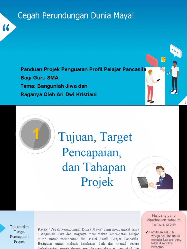 Modul Ajar P5 Bangunlah Jiwa Dan Raganya Fase E - Cegah Perundungan Di Dunia Maya | PDF