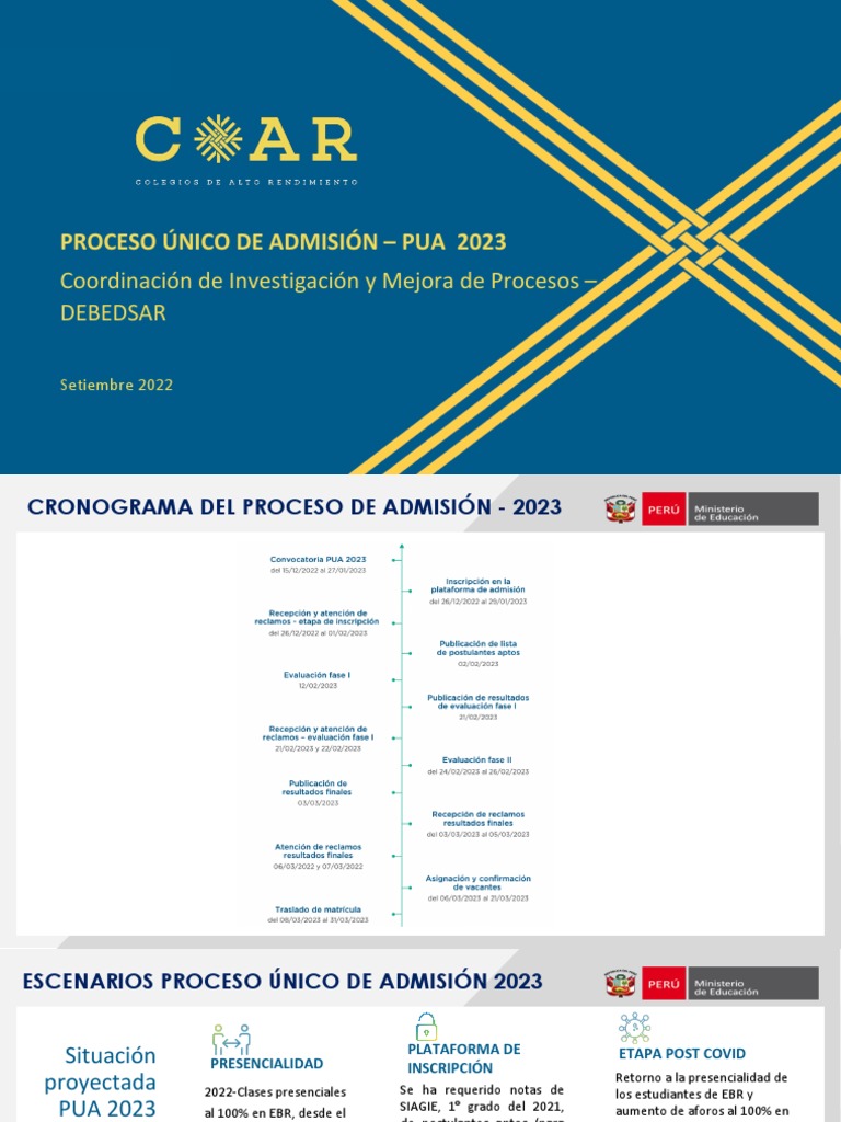 Pua 2023 151222 | PDF | Evaluación