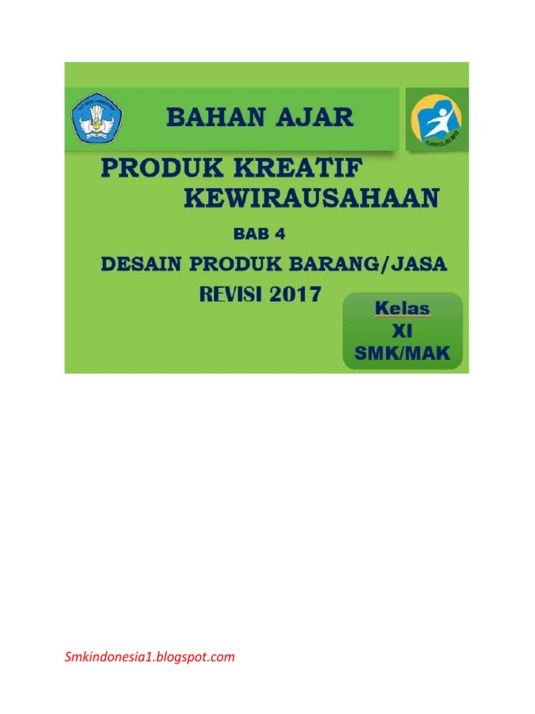 Bab 4 Desain Produk Barang Atau Jasa | PDF